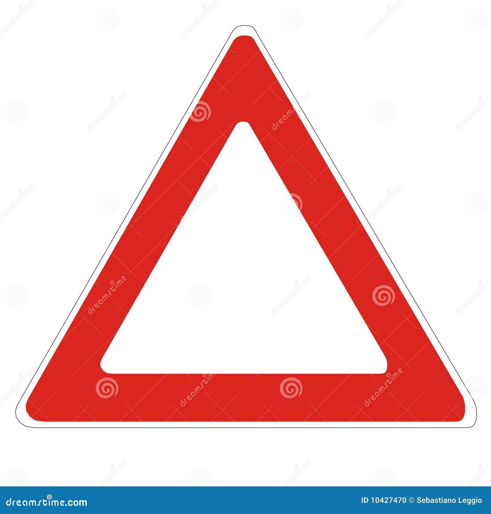 Anule o sinal de aviso ilustração do vetor. Ilustração de alerta - 10427470