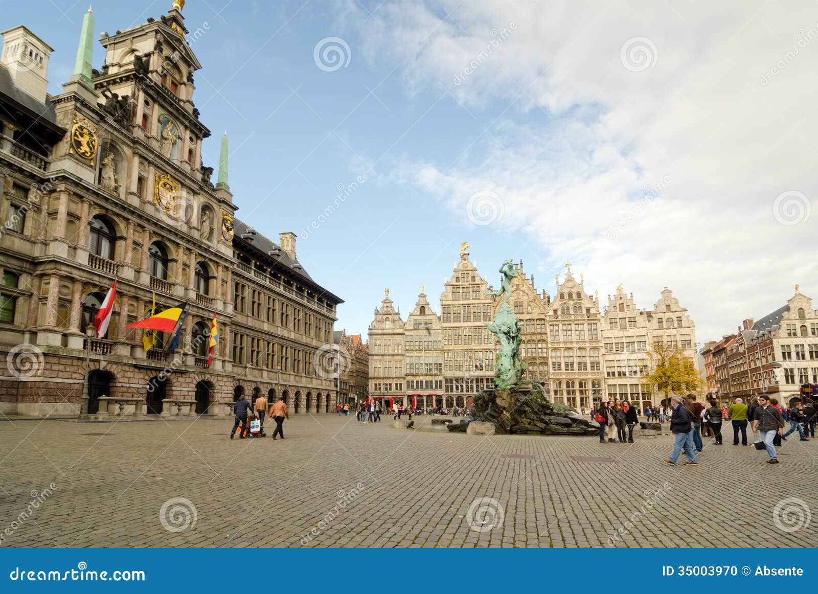 Anvers image éditorial. Image du grand, été, anvers, tente - 35003970