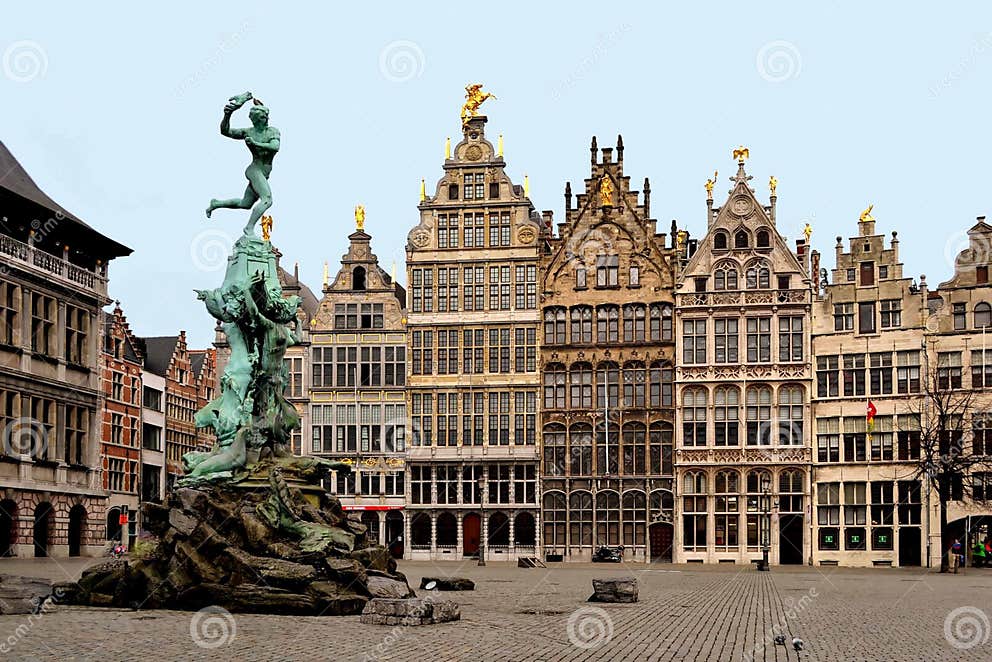 Anvers, Antwerp, Belgium editorial image. Image of city - 25074895