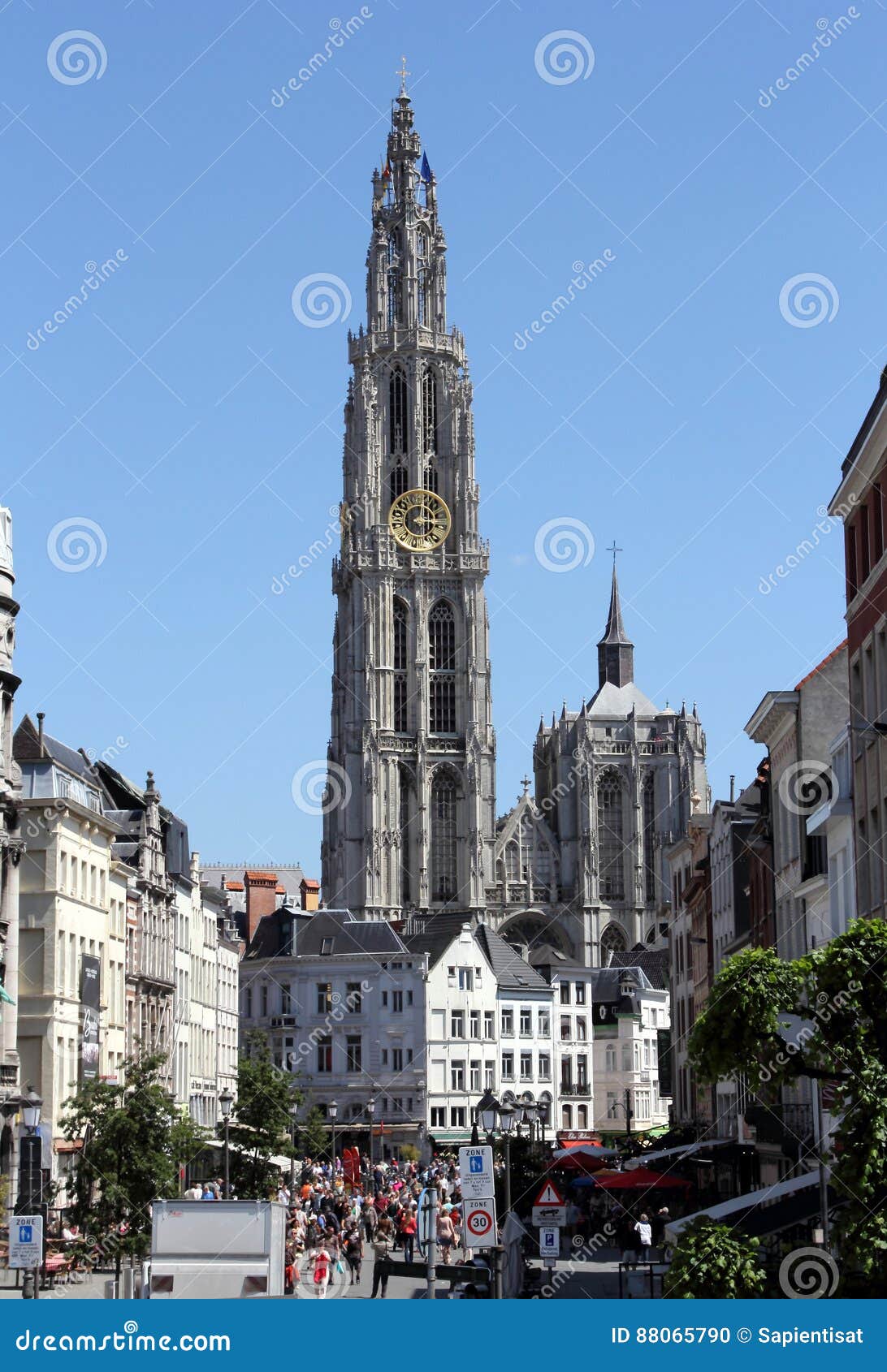 Anvers, Belgique image éditorial. Image du européen, destinations ...