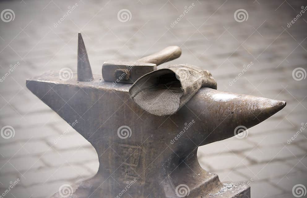 Anvil stock image. Image of power, manufacturing, artistic - 4777727