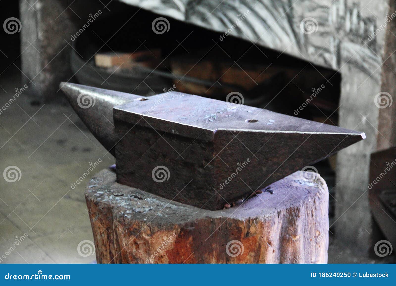 Anvil in the Forge in Toledo Stock Photo - Image of equipment, handwork ...