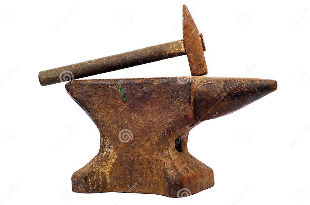 Anvil and hammer stock image. Image of work, metal, industry - 38428661