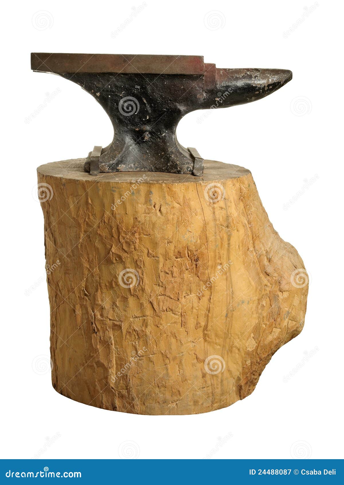 Anvil on White Background stock image. Image of anvil - 24488087