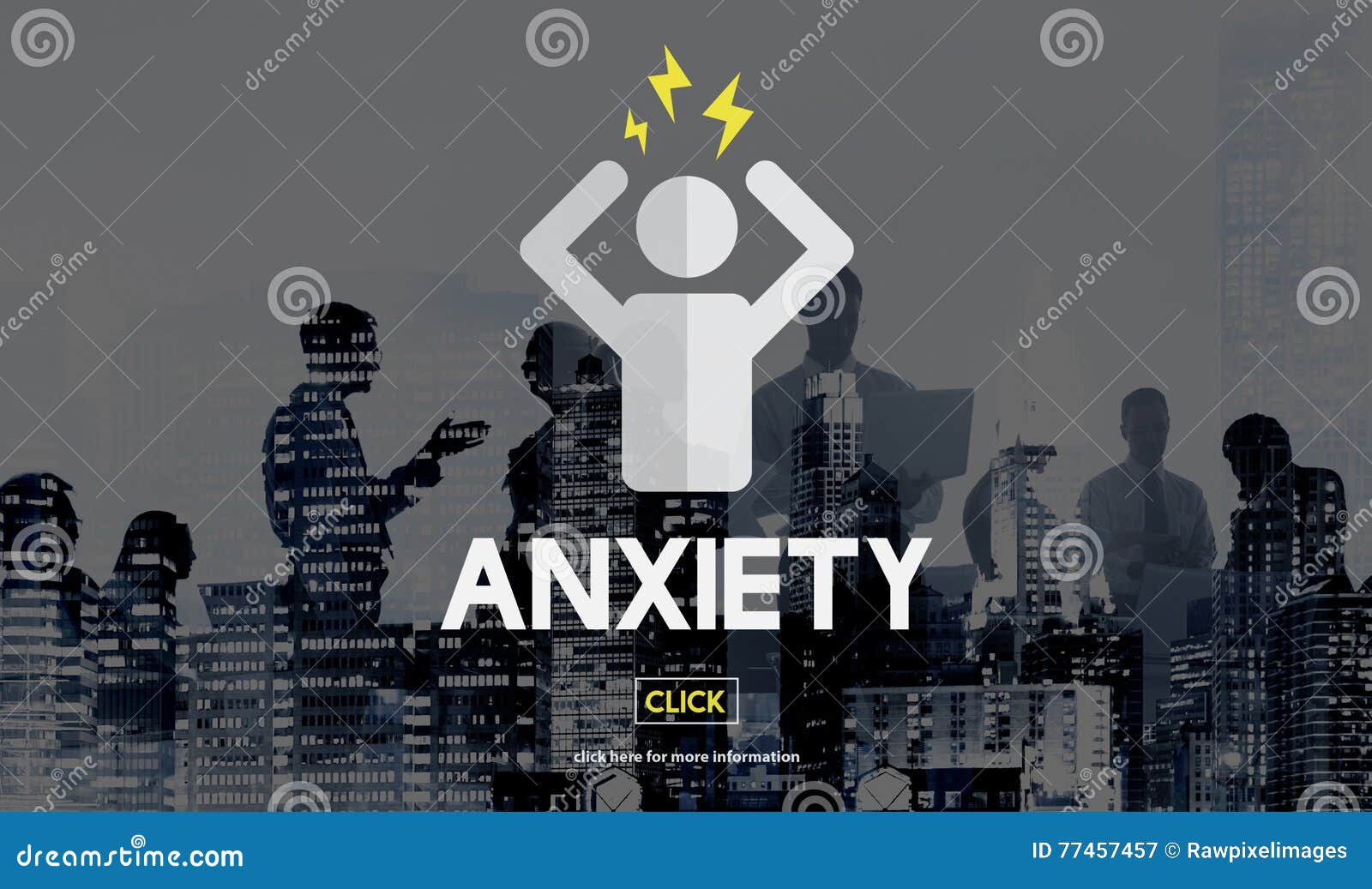 Anxiety Apprehension Medicine Nervous Panic Concept Stock Image - Image ...