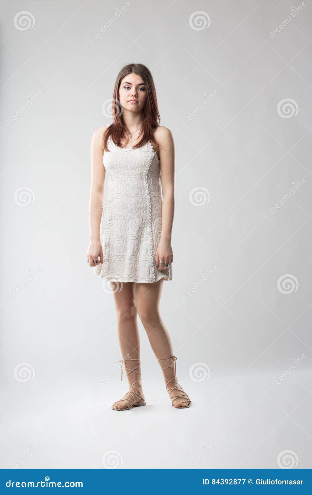 Anxiety or Boredom this is the Question Stock Image - Image of girl ...