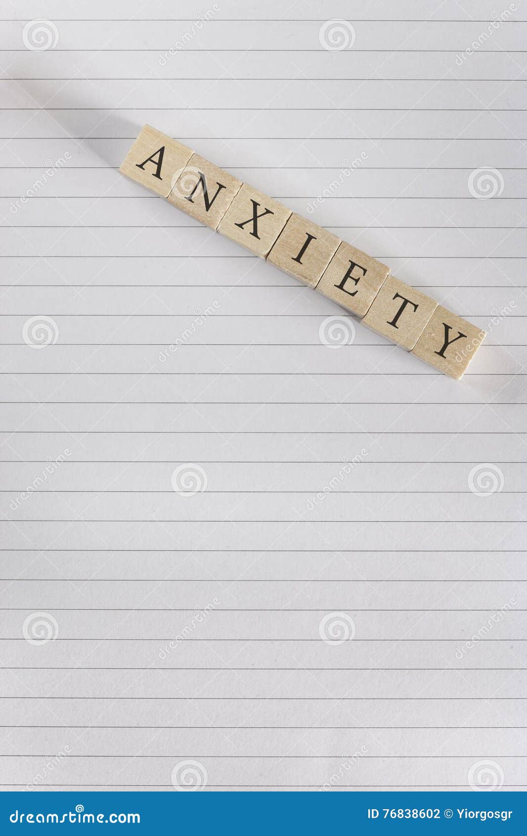 Anxiety stock photo. Image of note, headache, white, worry - 76838602