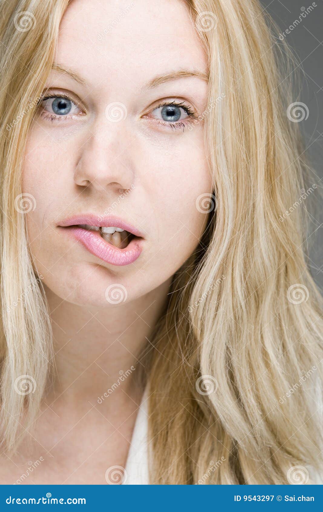 Anxious stock image. Image of decision, girl, beautiful - 9543297