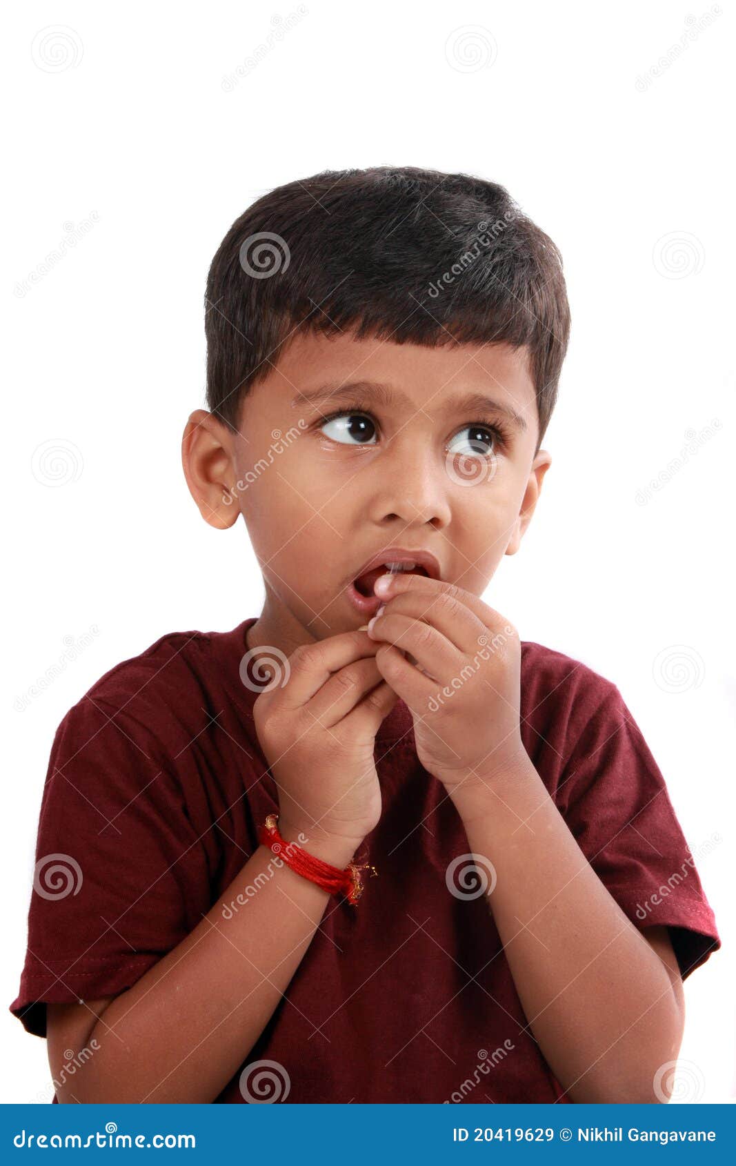 Anxious Boy stock image. Image of fear, anxiety, indians - 20419629