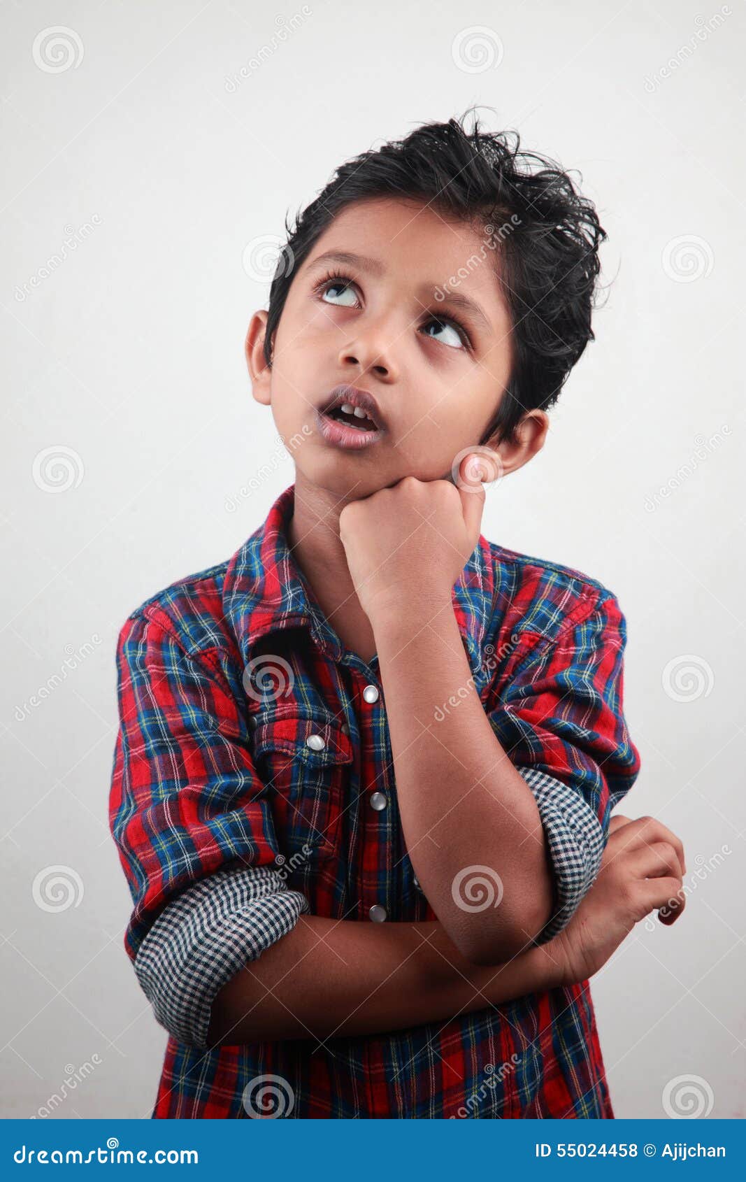 An anxious boy stock photo. Image of anxiety, isolated - 55024458