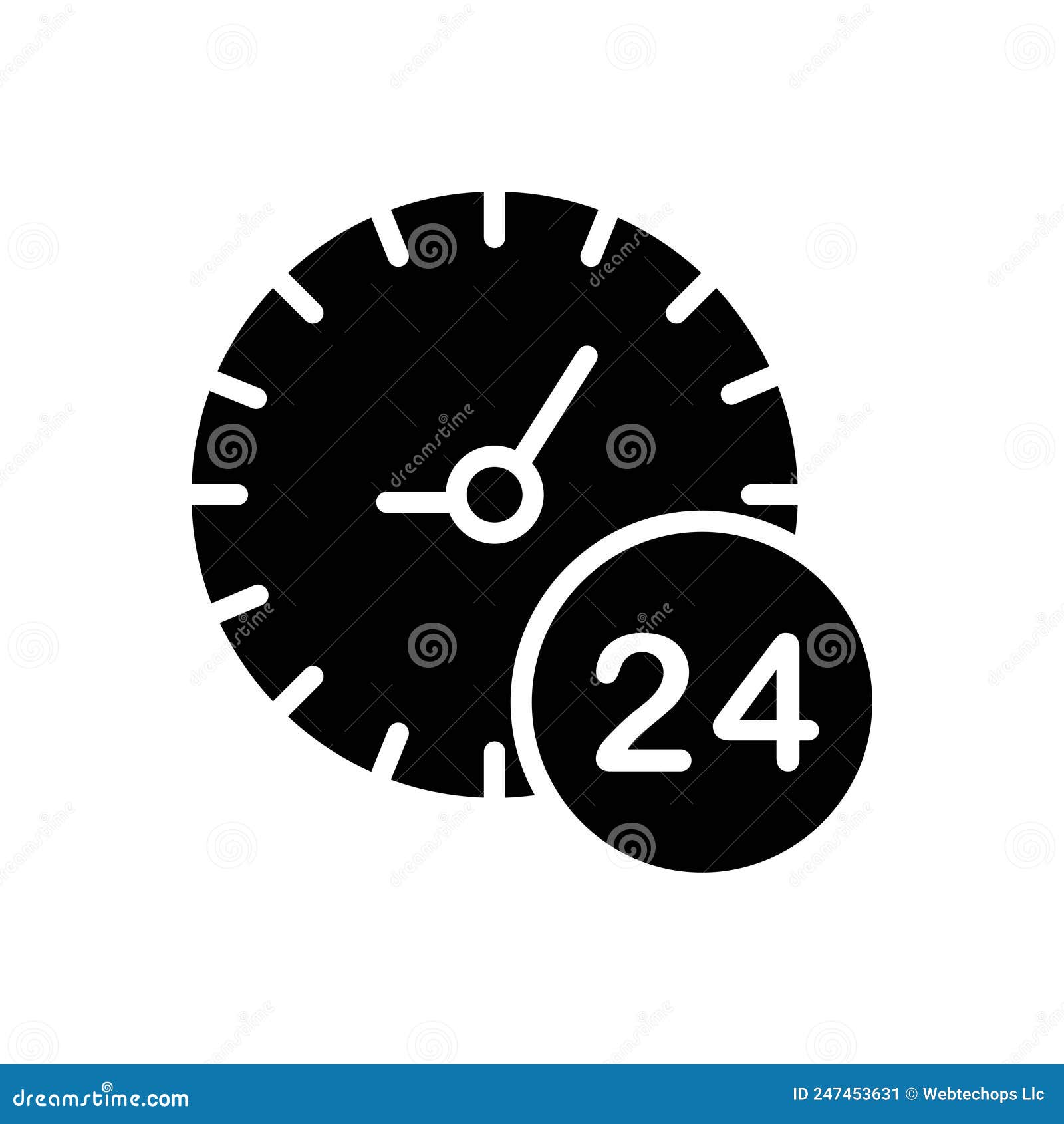 Black Solid Icon for Any, All Each and Several Stock Vector ...