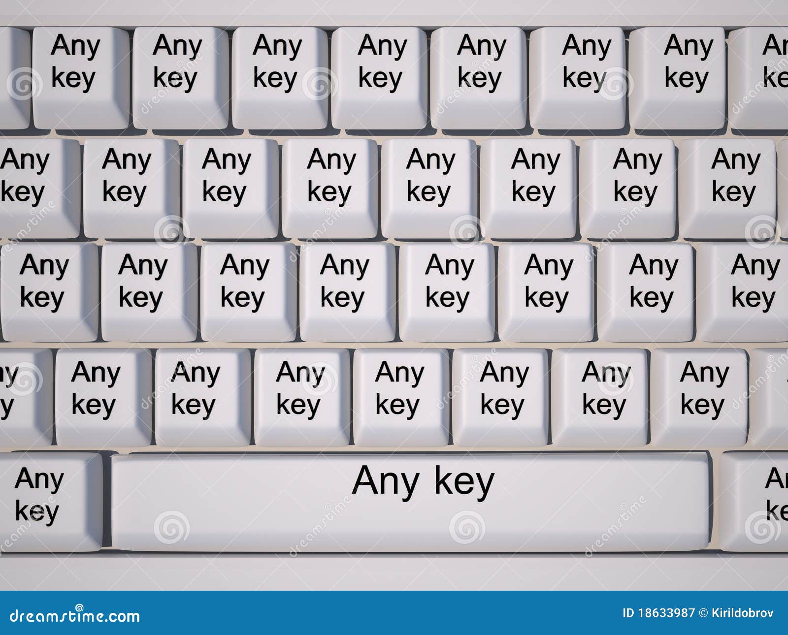 Any Key Royalty Free Stock Photography - Image: 18633987