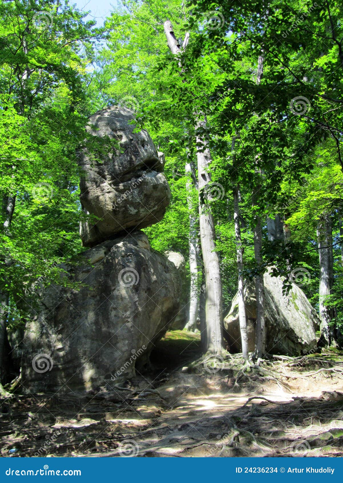 Any One Pyramid Made of Stones 2 Stock Photo - Image of green, sunny ...