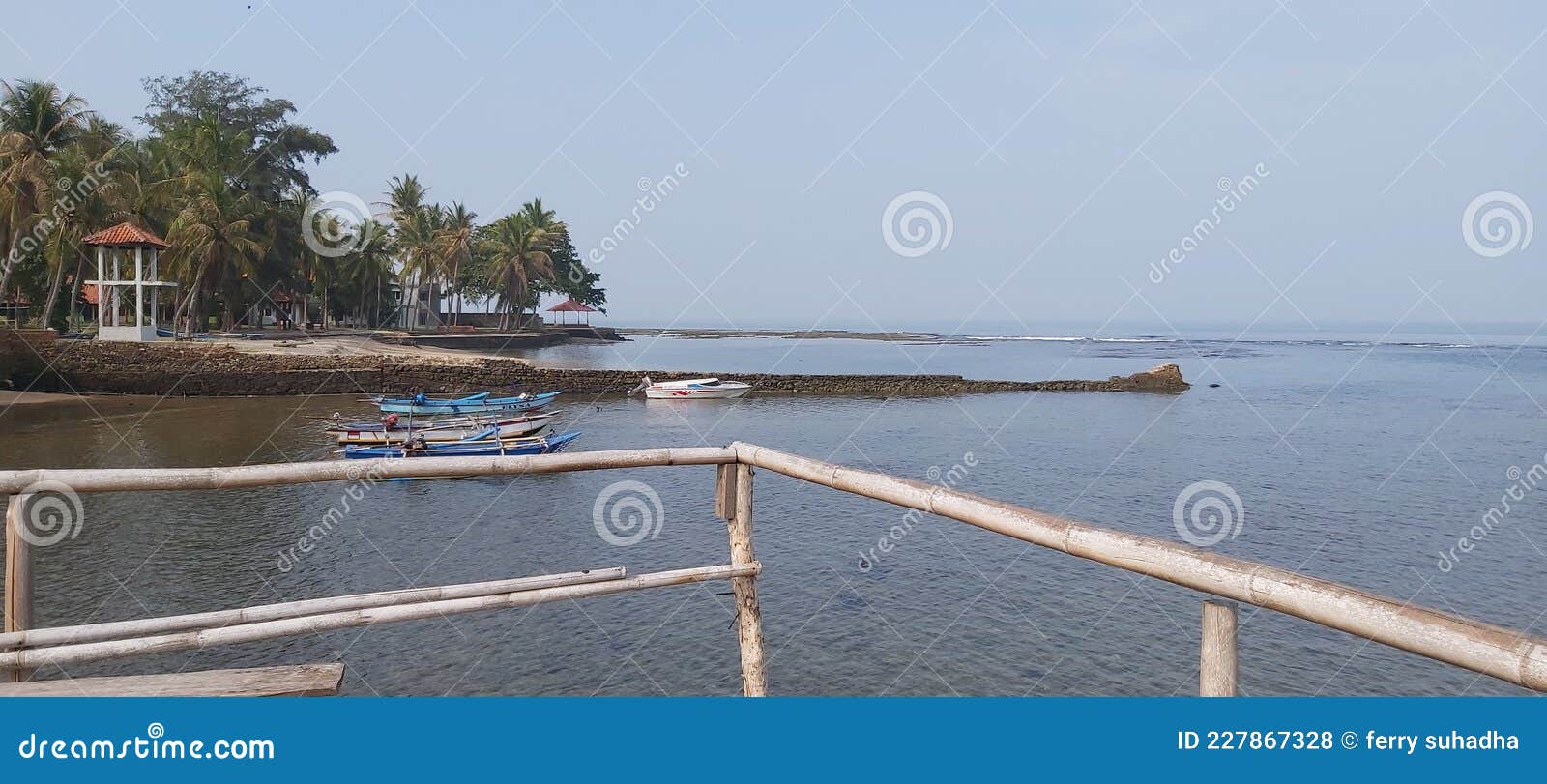 Anyer Beach - in Banten Indonesia Raya Editorial Stock Photo - Image of ...