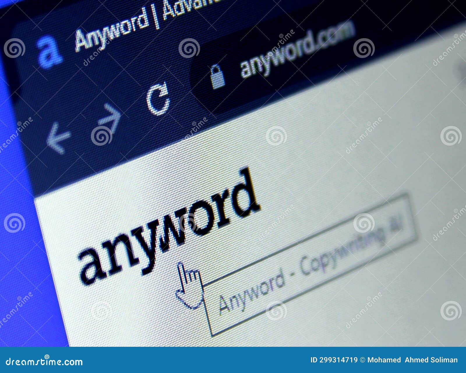 Anyword Writing Assistant Ai Editorial Stock Image - Illustration of mobile, openai: 299314719