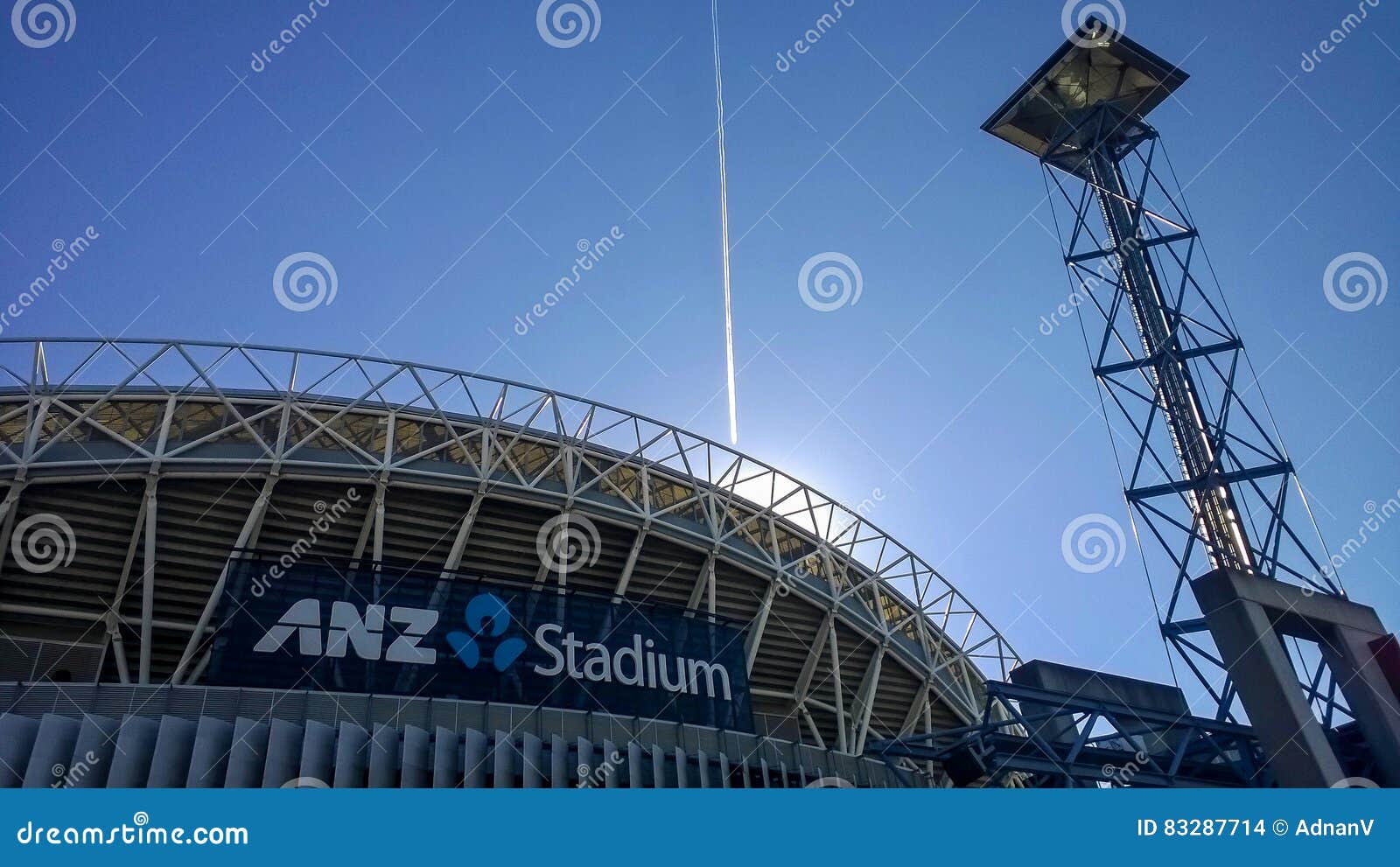 ANZ Stadium editorial stock image. Image of enthusiast - 83287714