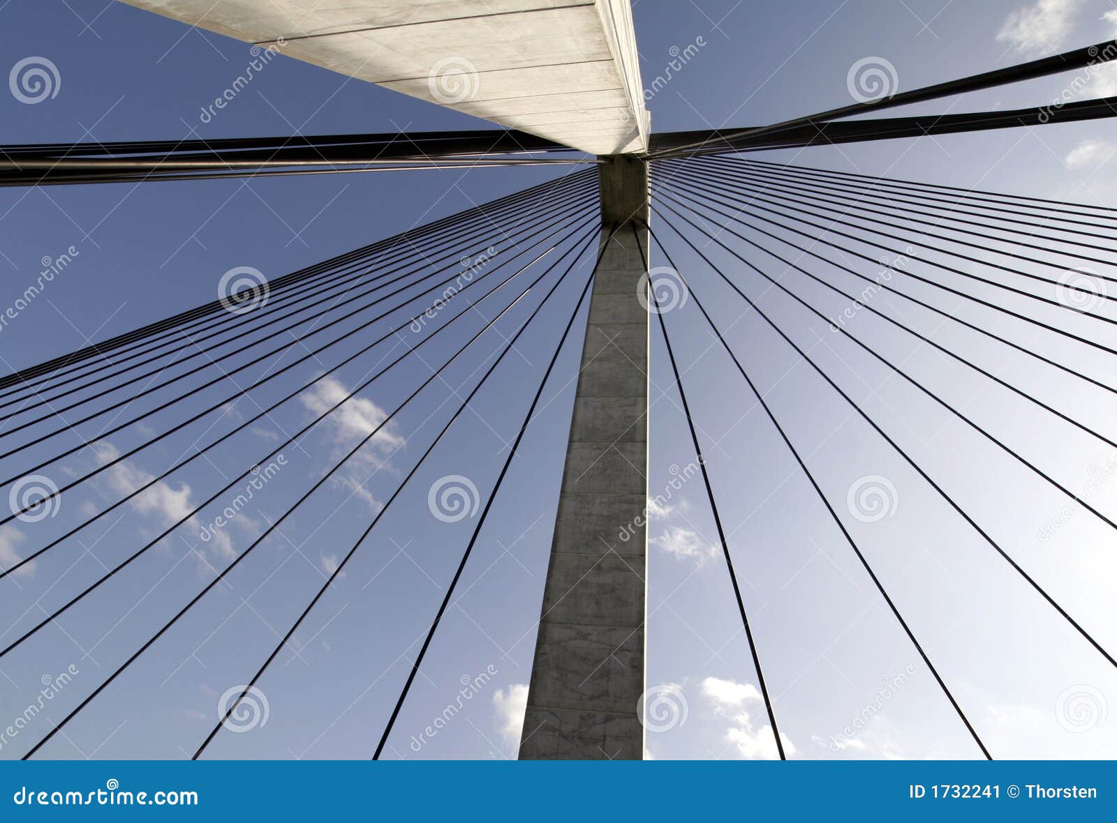 Anzac Bridge Pylon stock image. Image of cities, road - 1732241