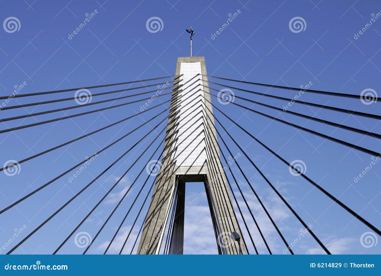 Anzac Bridge, Sydney, Australia Stock Image - Image of modern, sydney ...