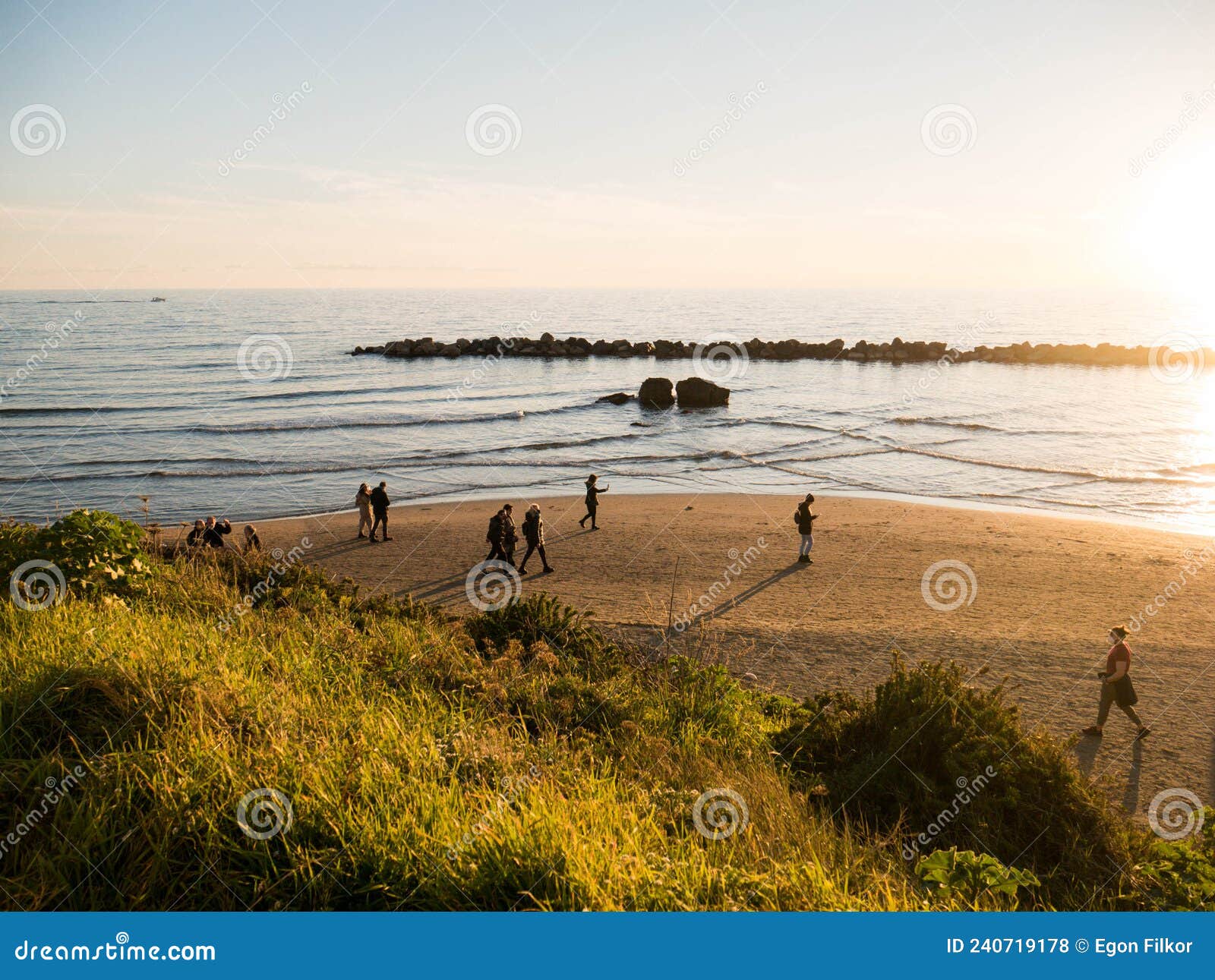 Anzio Beach View at Daytime Editorial Stock Photo - Image of anzio ...