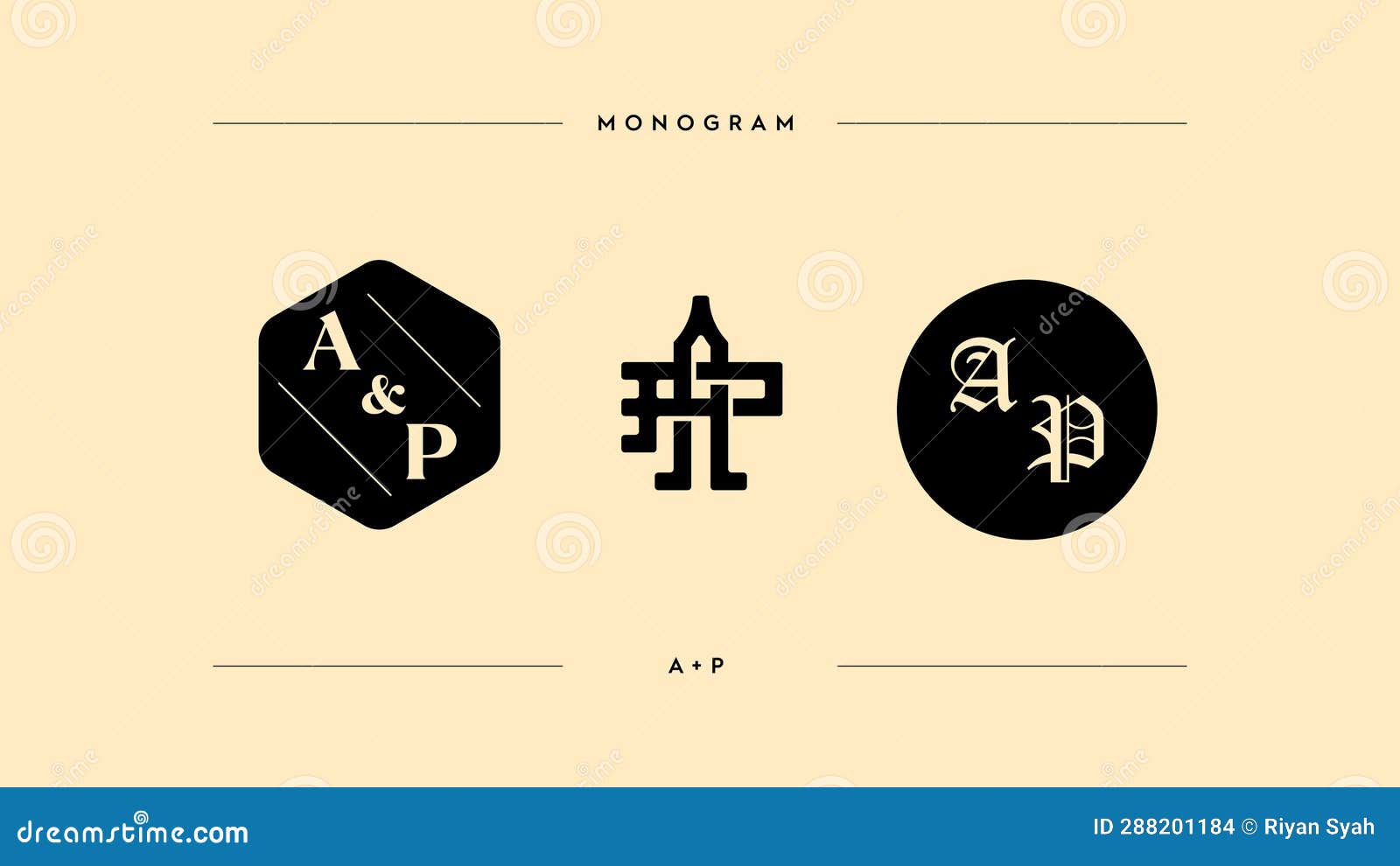 Monogram Excellence: a & P, Elevate Your Brand with Artistic Flair ...