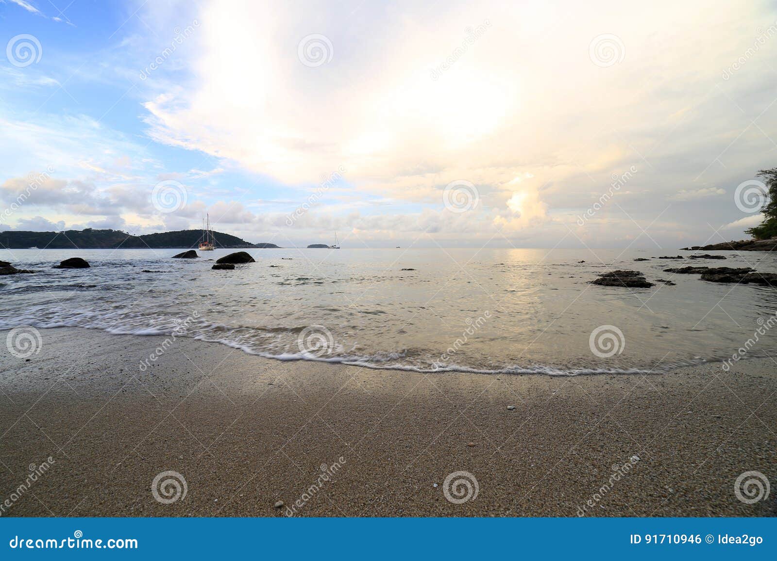 Ao Sen beach Phuket stock photo. Image of vacation, nature - 91710946