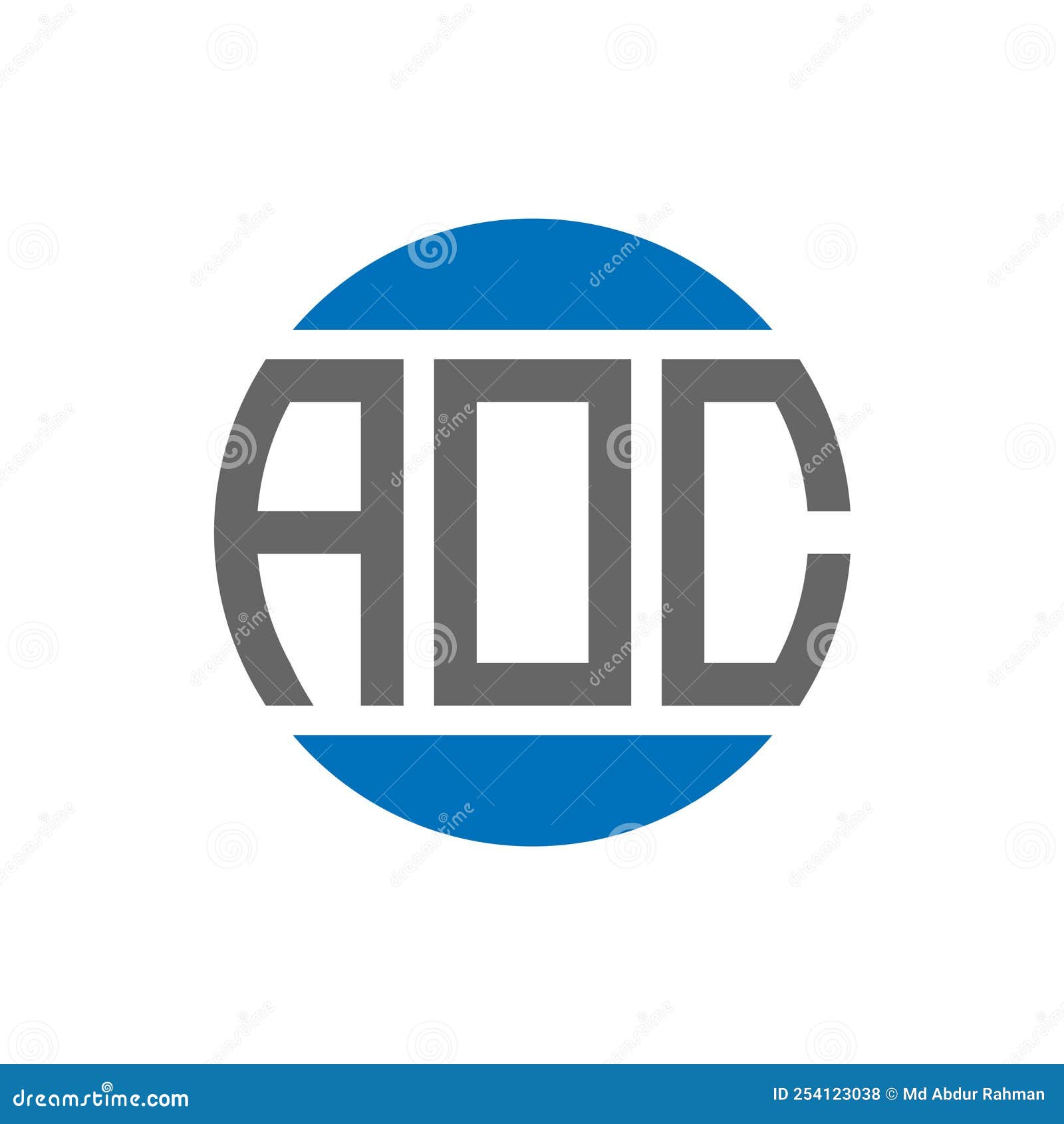 AOC Letter Logo Design on White Background. AOC Creative Initials ...