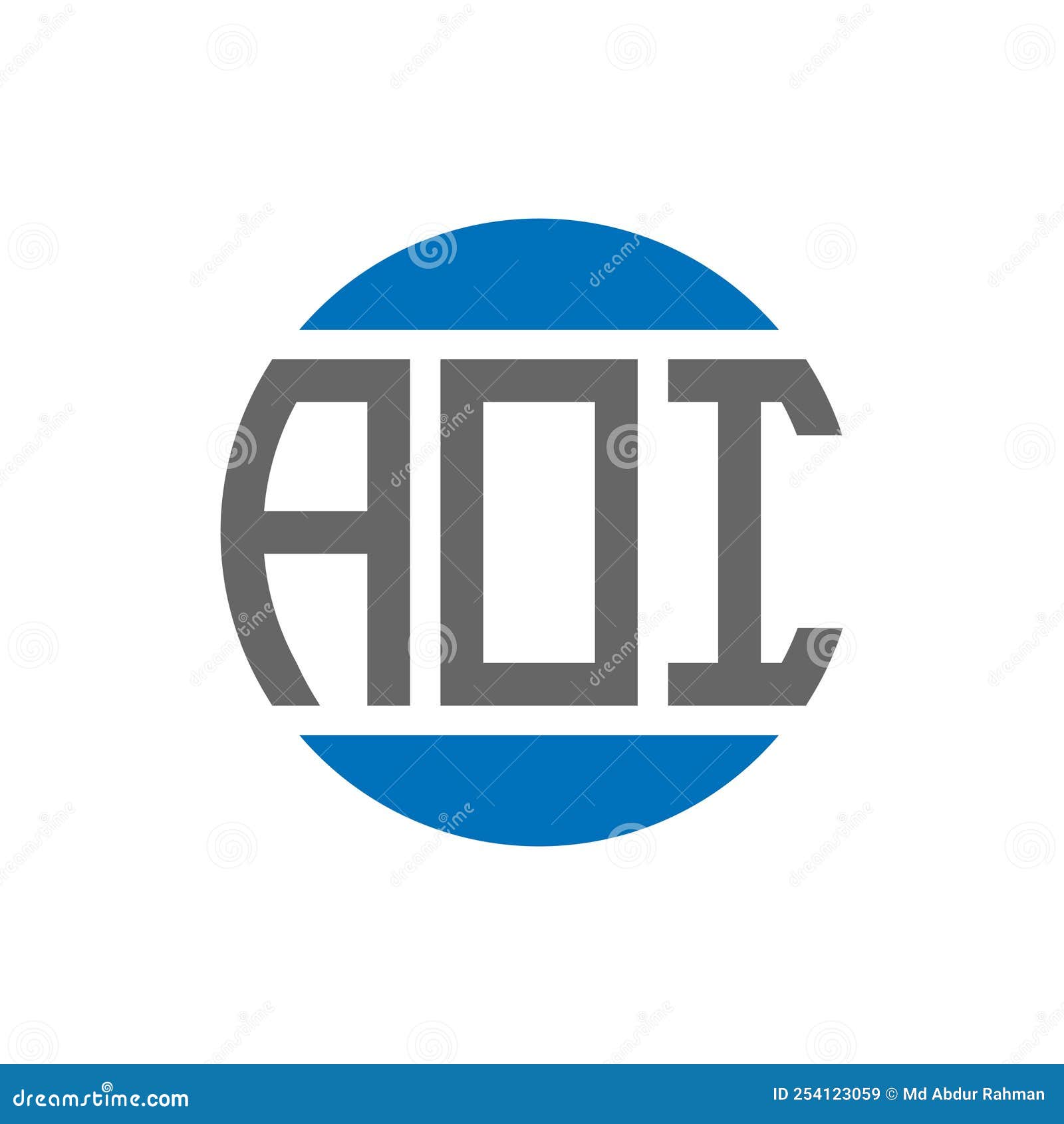 AOI Letter Logo Design on White Background. AOI Creative Initials ...