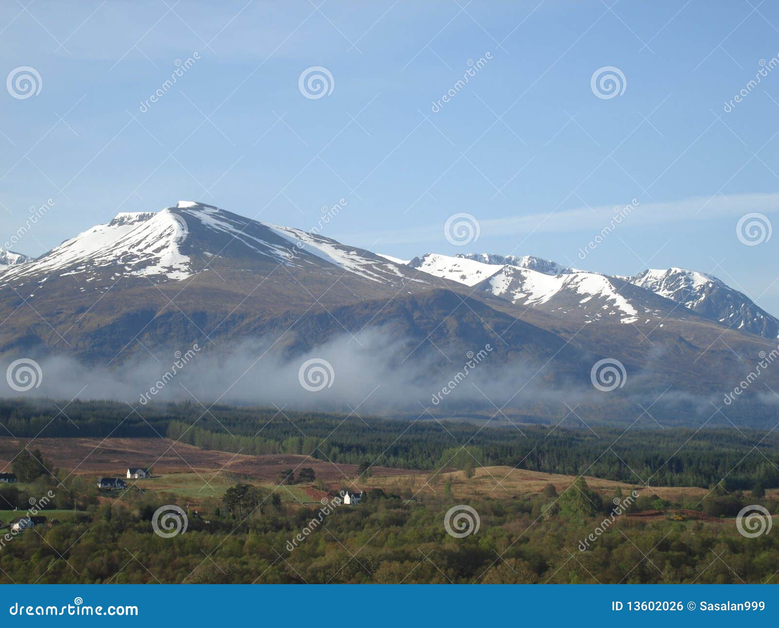 Aonach Mor stock photo. Image of peak, aonach, summit - 13602026
