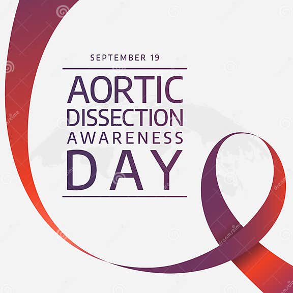 Aortic Dissection Awareness Day Design Template Good for Celebration ...