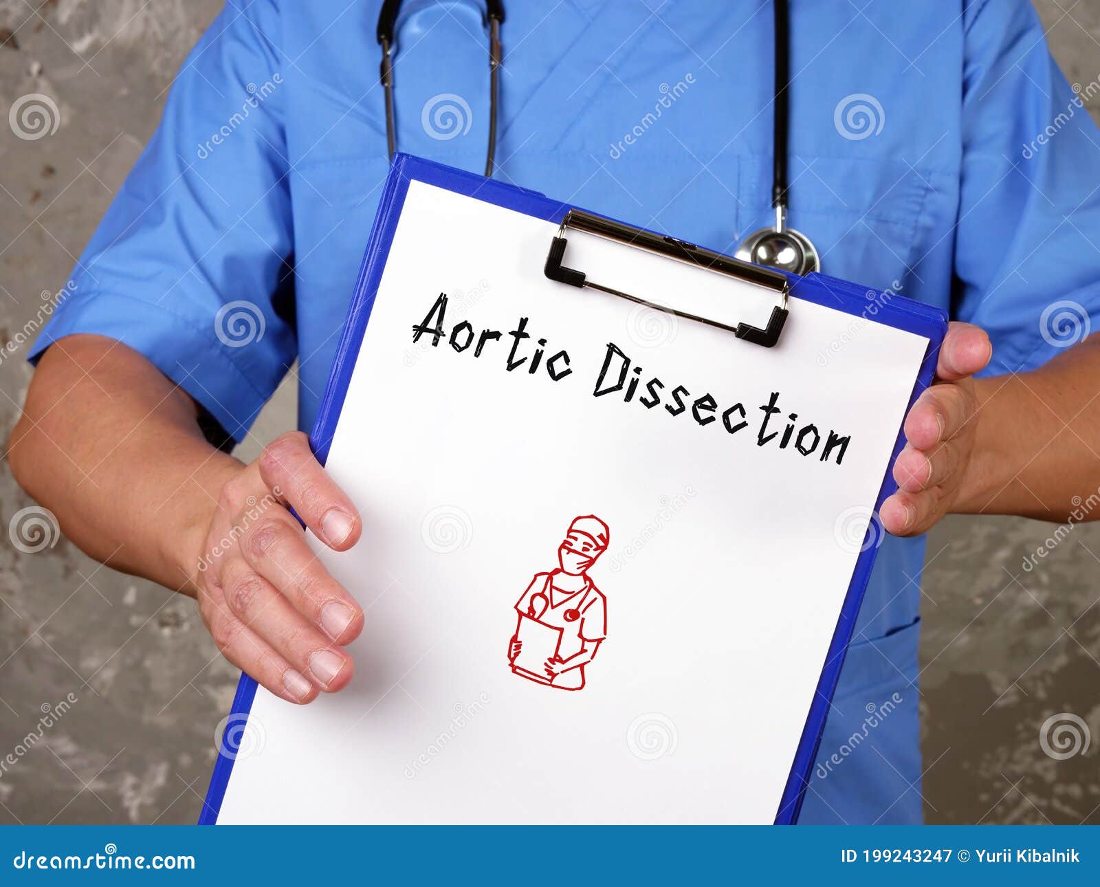 Aortic Dissection Sign on the Page Stock Image - Image of public, human ...