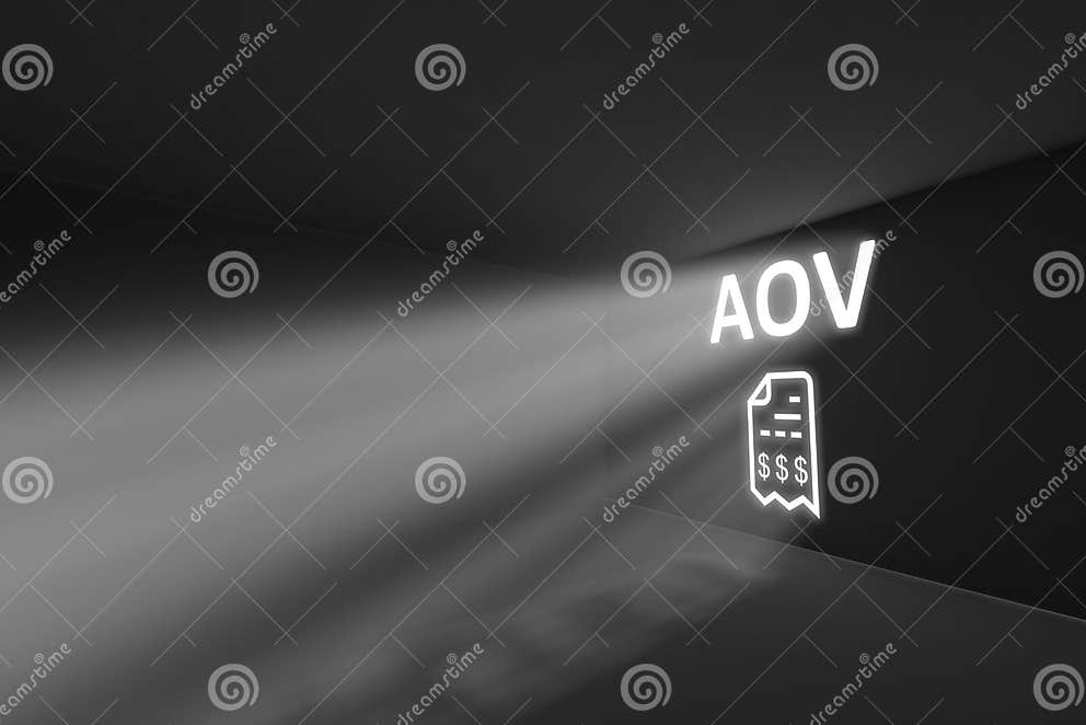 AOV Rays Volume Light Concept 3d Stock Illustration - Illustration of ...