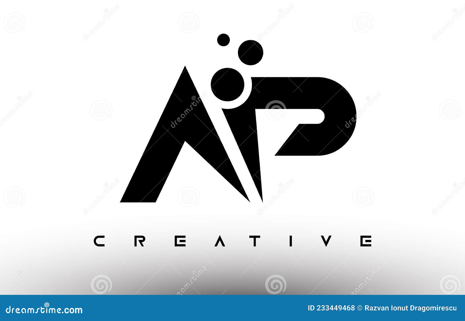 AP Elegant Letter Logo Design. AP Letter Icon with Creative Look Vector ...