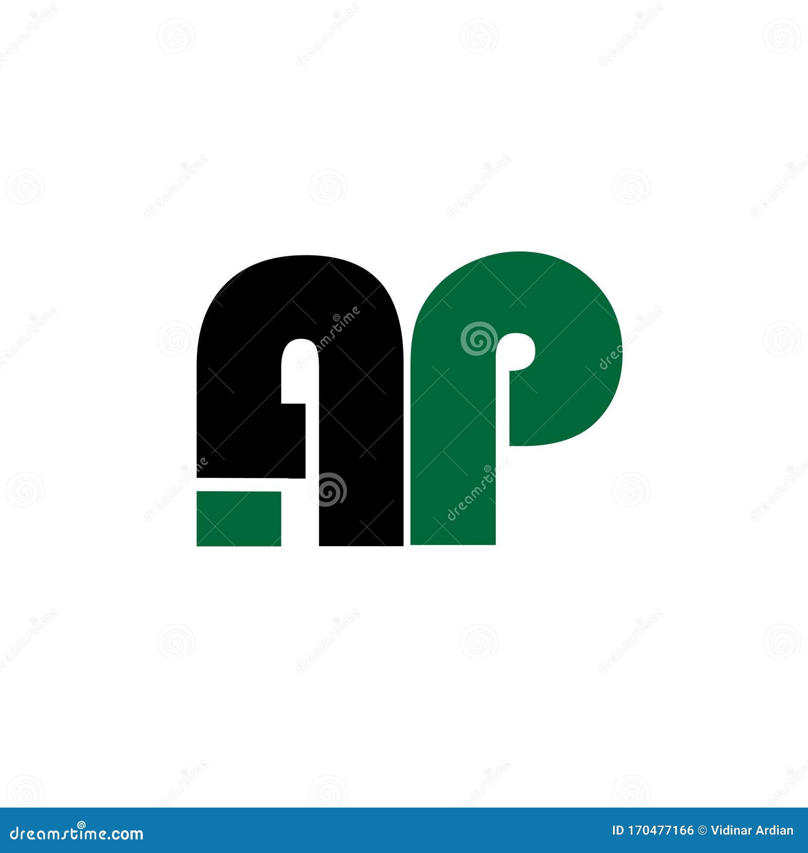 AP Letter Initial Icon Logo Design Inspiration Vector Template Stock ...