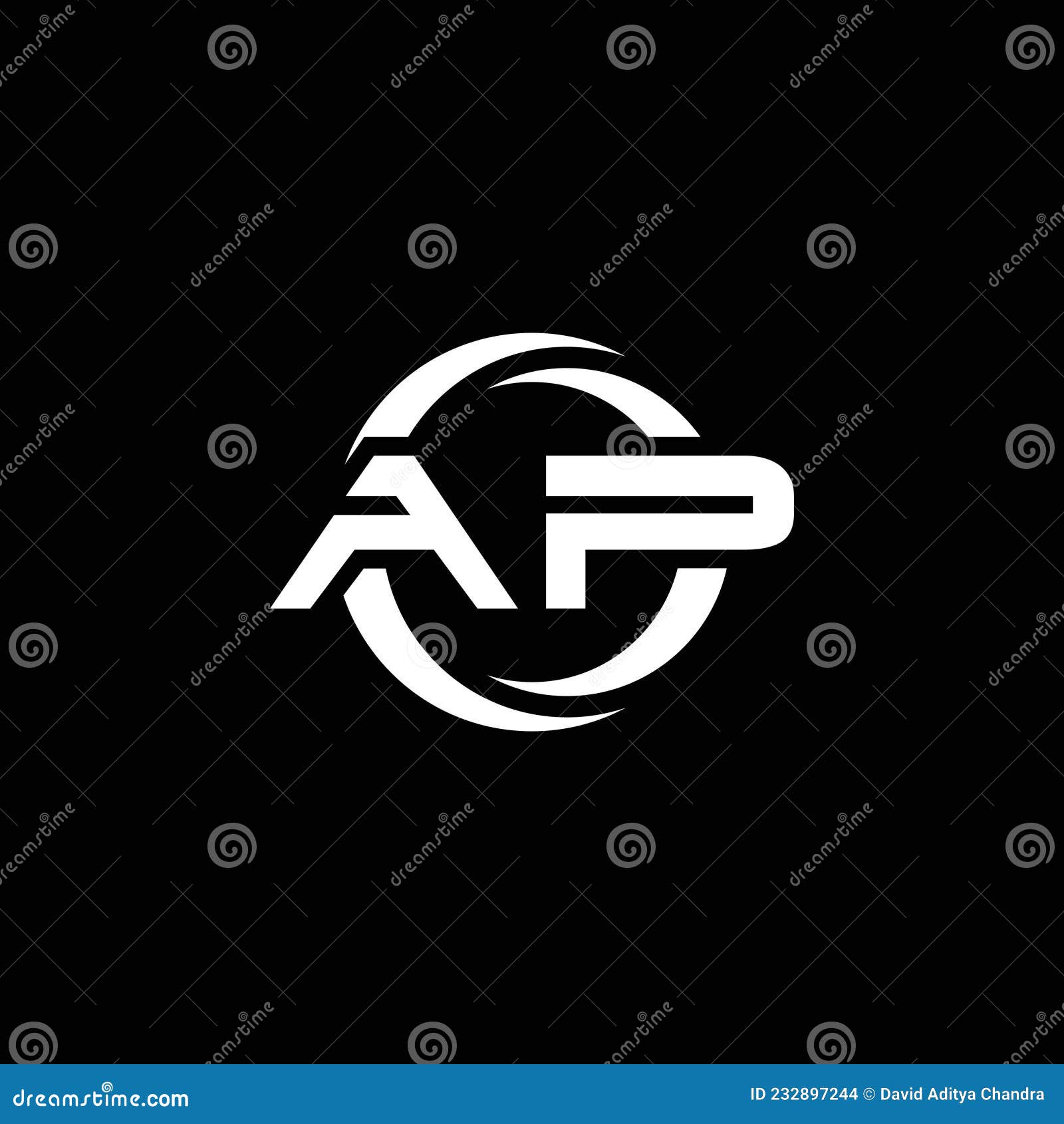 AP Logo Monogram Design Template Stock Vector - Illustration of icon ...