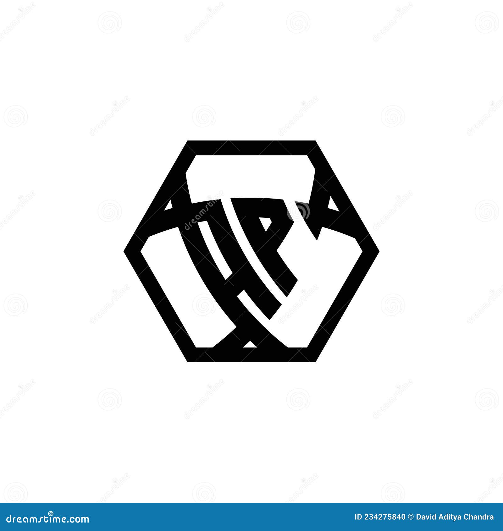 AP Logo Monogram Triangle Shield Hexagonal Style Stock Vector ...