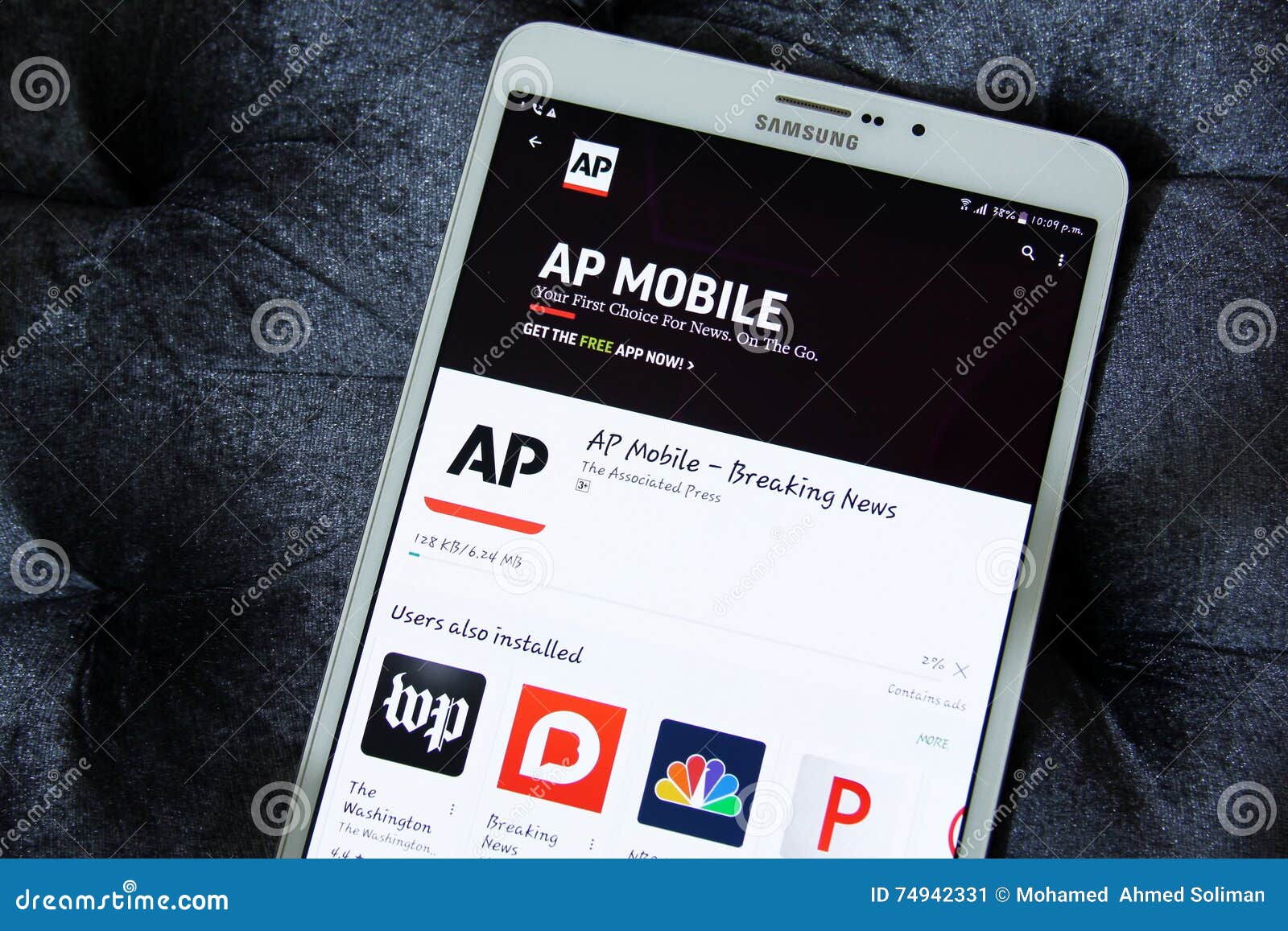 Ap mobile editorial photo. Image of media, debate, business - 74942331