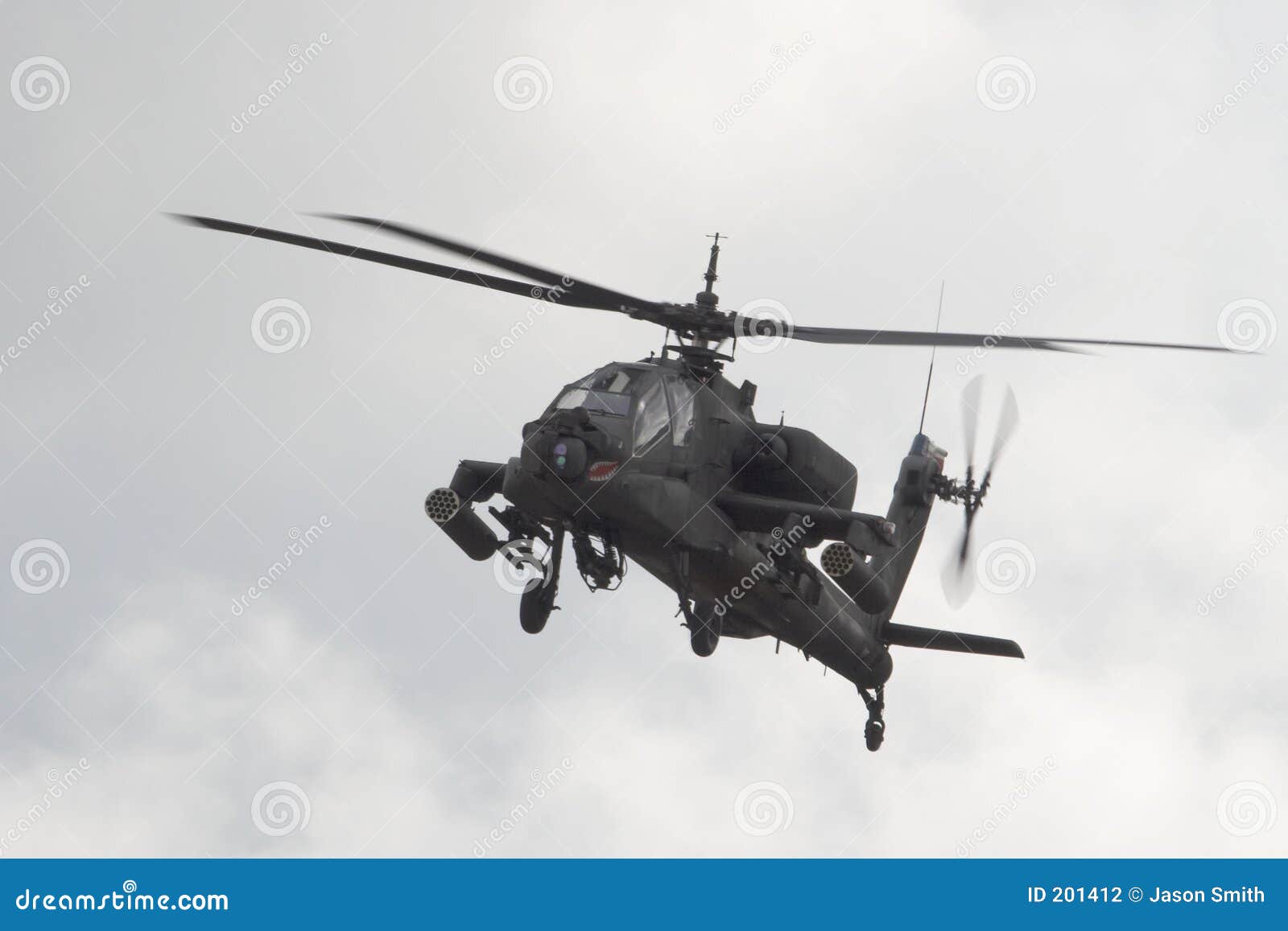 Apache stock photo. Image of helicopter, flight, rocket - 201412
