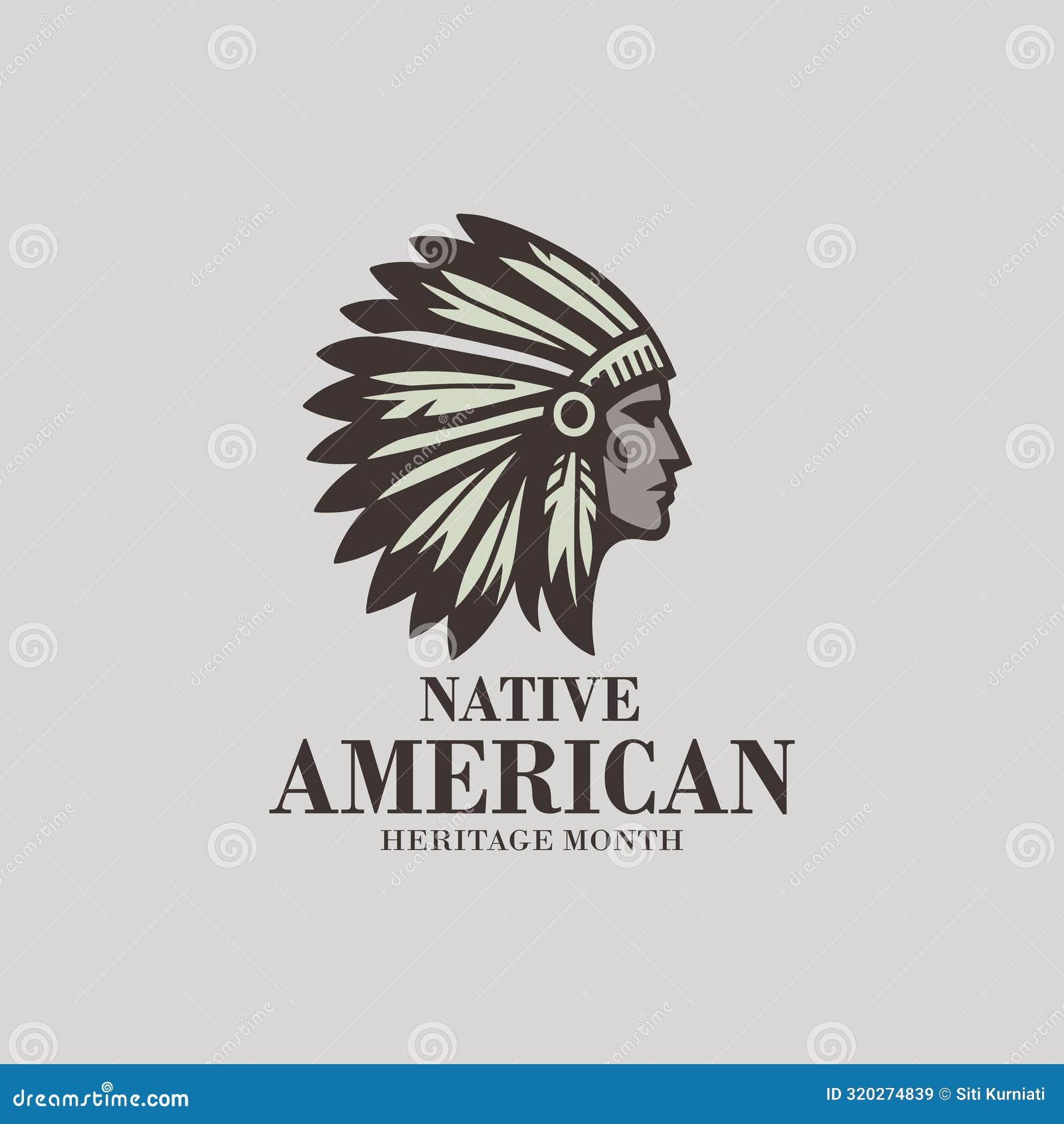 Apache head logo stock vector. Illustration of indian - 320274839
