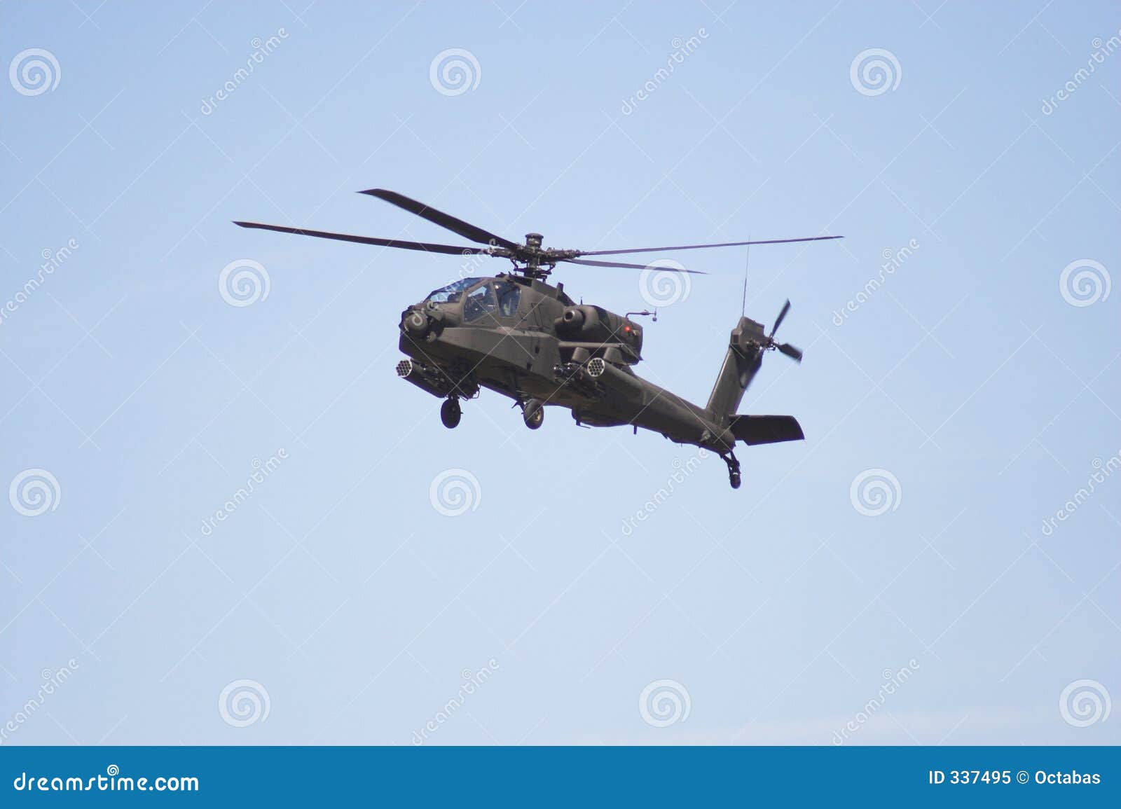 Apache Helicopter in Flight Stock Image - Image of pride, operation: 337495