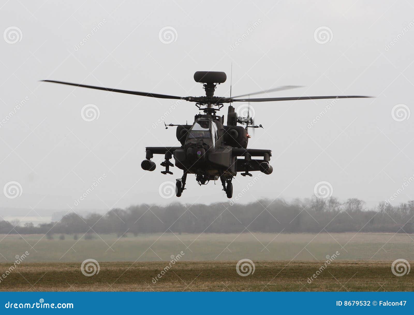 Apache Helicopter Gunship stock photo. Image of gunship - 8679532