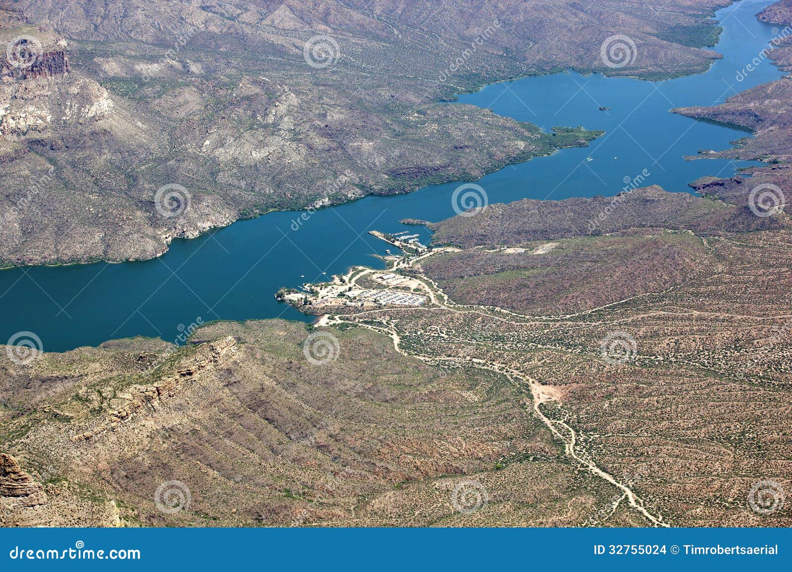 Apache Lake stock photo. Image of rugged, water, canyon - 32755024