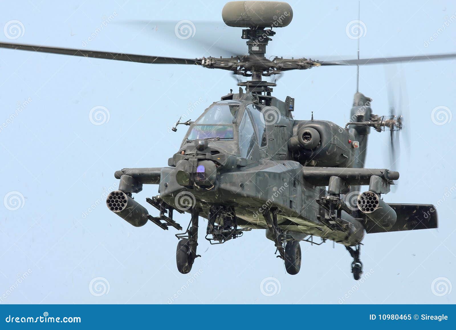 Apache Longbow Helicopter stock image. Image of military - 10980465