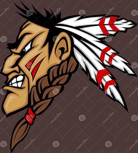 Apache Man Vector Illustration Иллюстрация вектора - иллюстрации ...