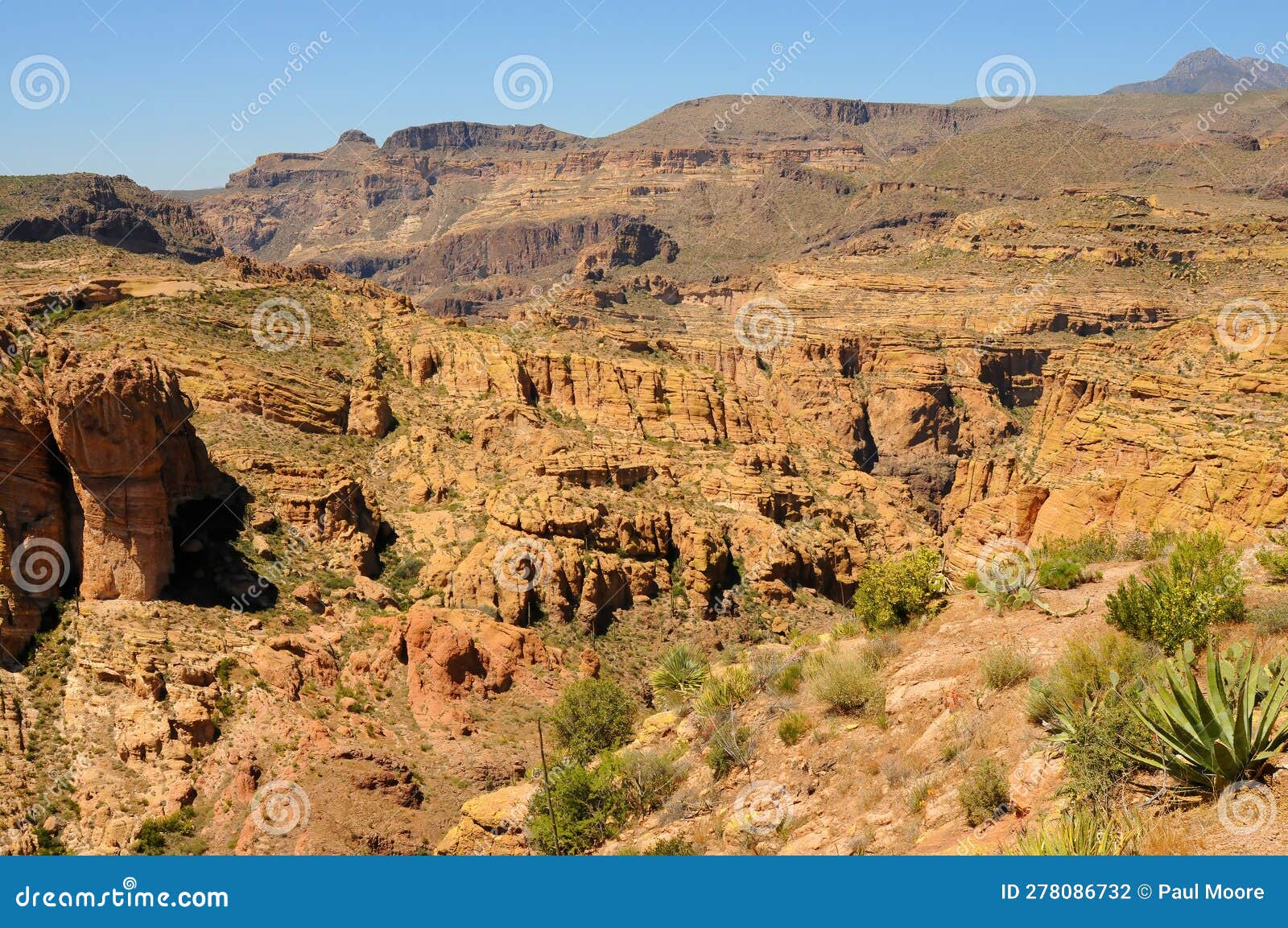 Apache Trail Arizona stock photo. Image of nature, adventure - 278086732