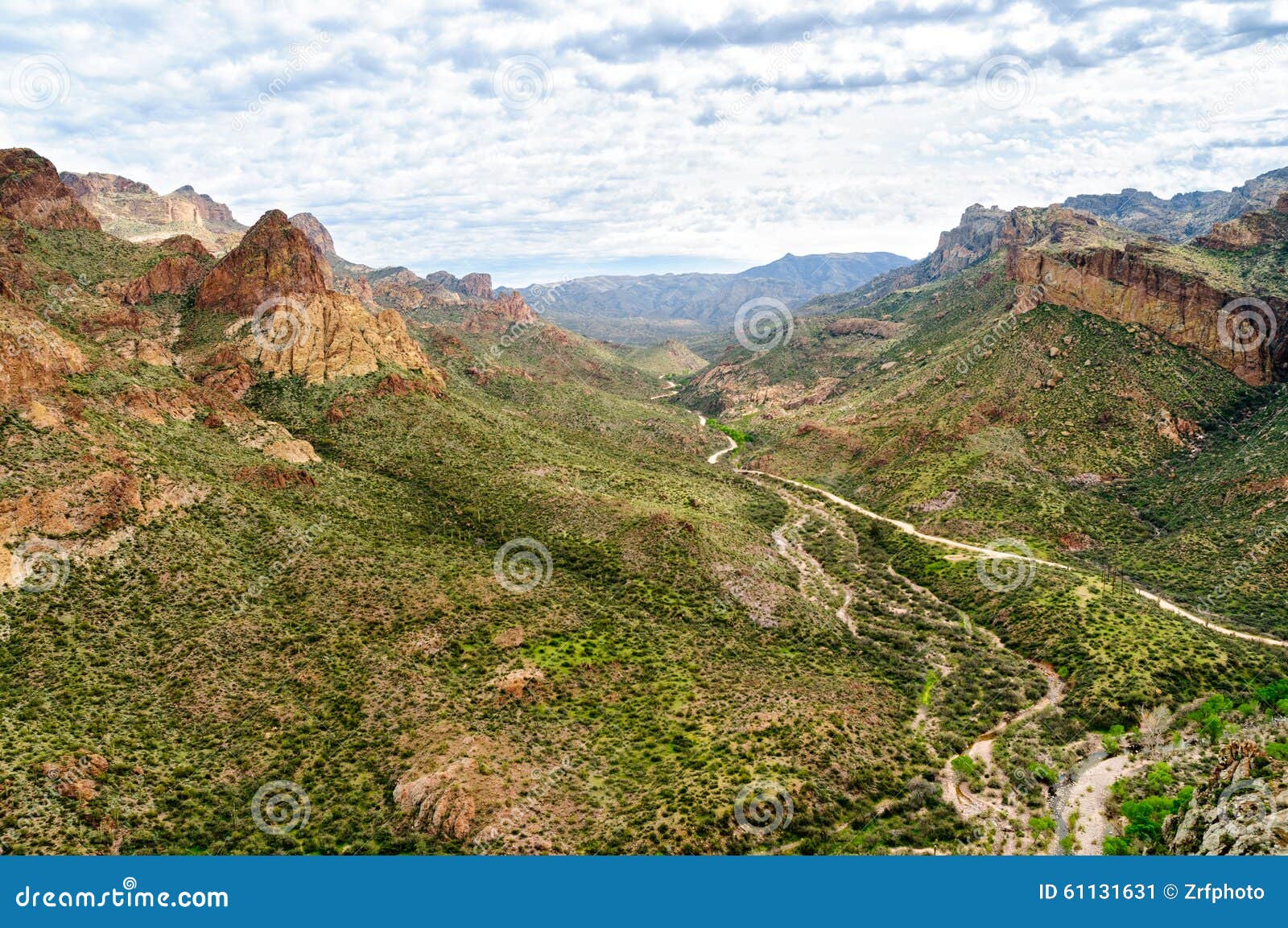 Apache Trail stock image. Image of recreation, overlook - 61131631