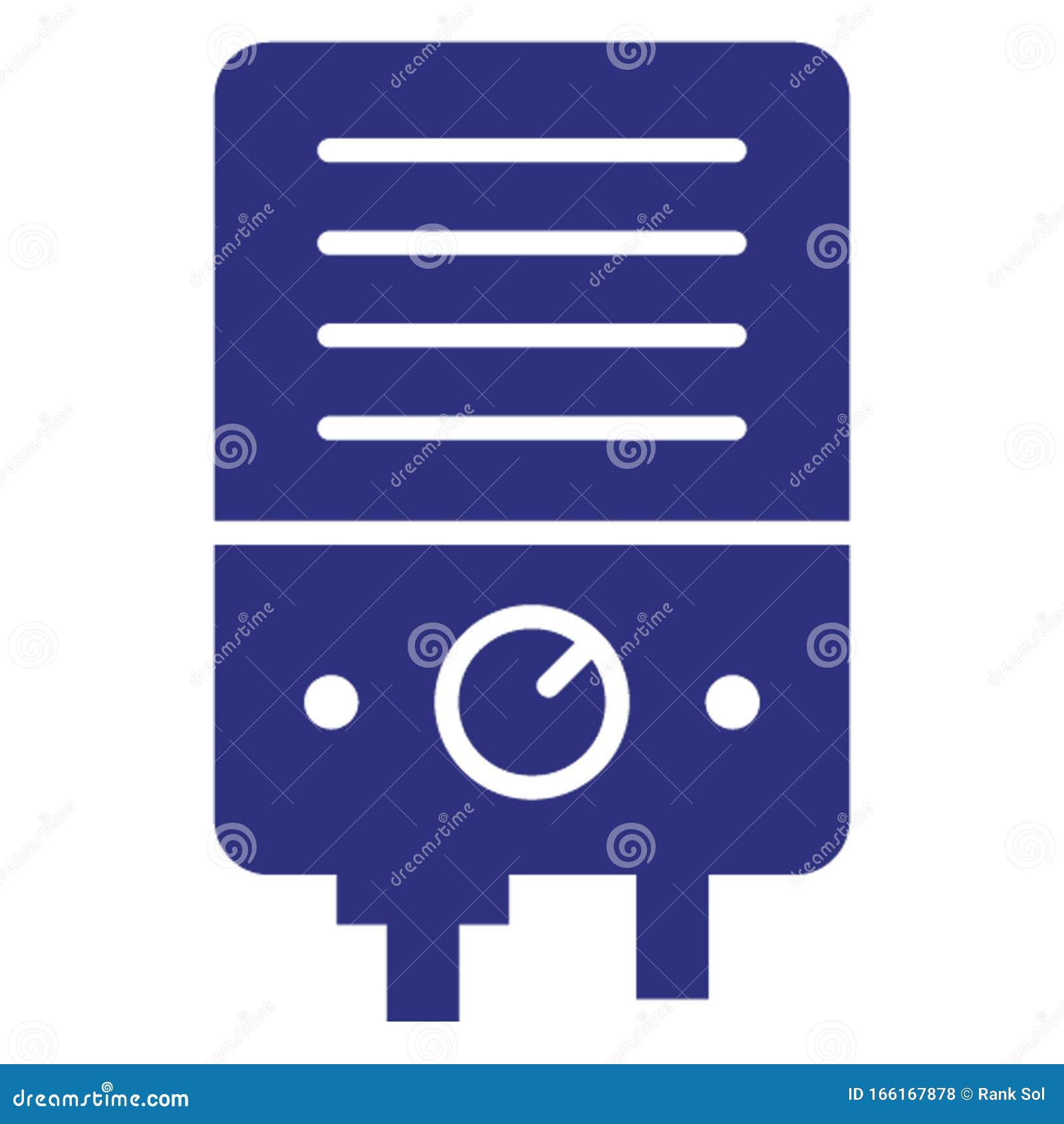 Aparato De Aire Icono Vector Aislado Totalmente Editable Ilustración ...