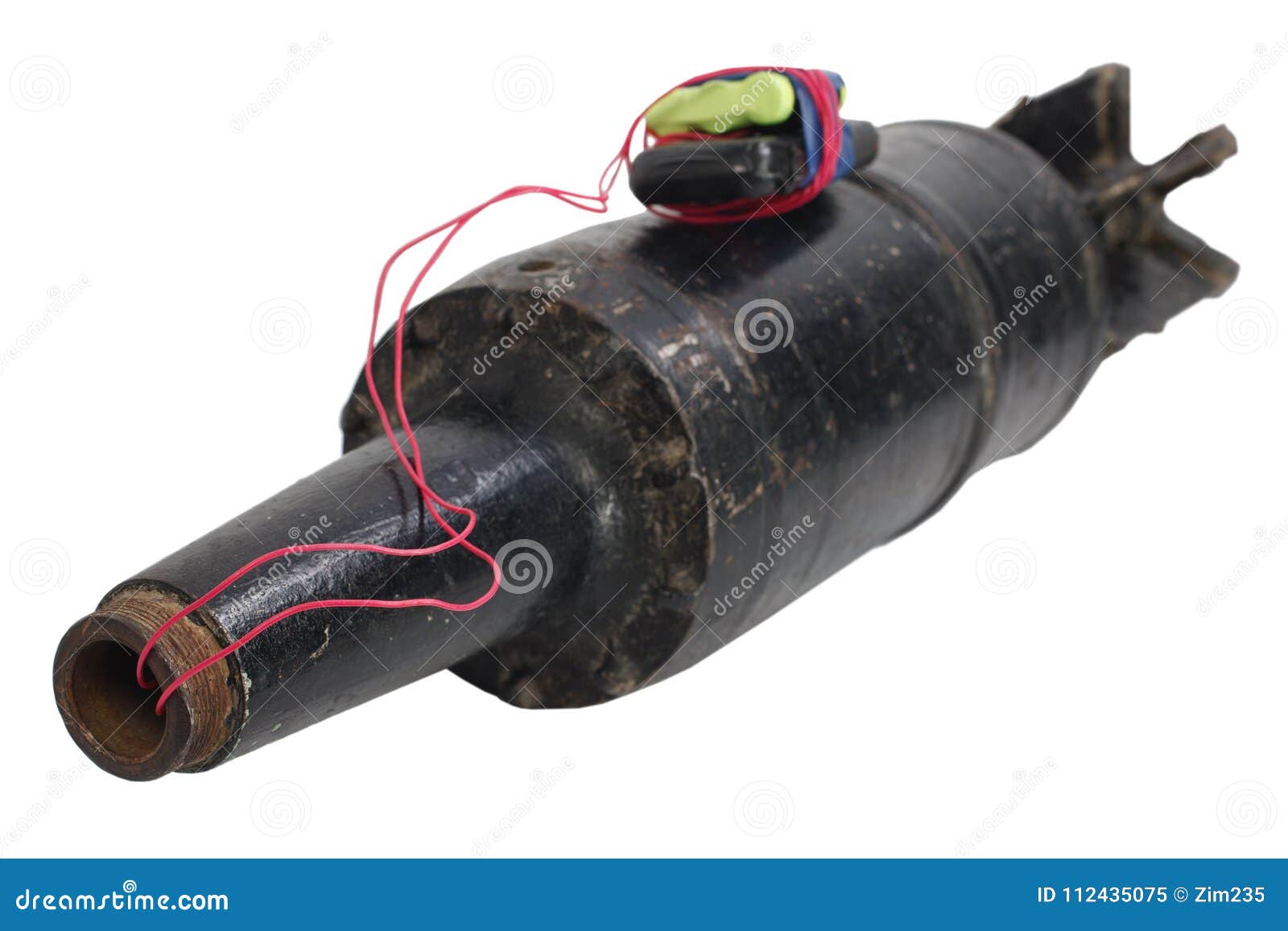 Aparato Explosivo Improvisado IED Del Proyectil Del Tanque Imagen de ...