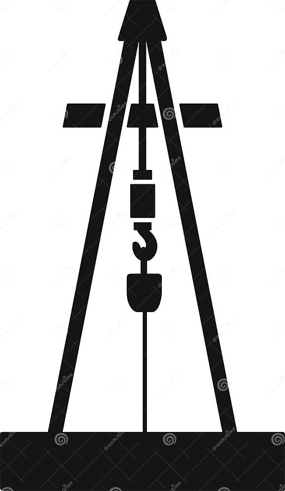 Aparejo de Driling stock de ilustración. Ilustración de crudo - 79063986