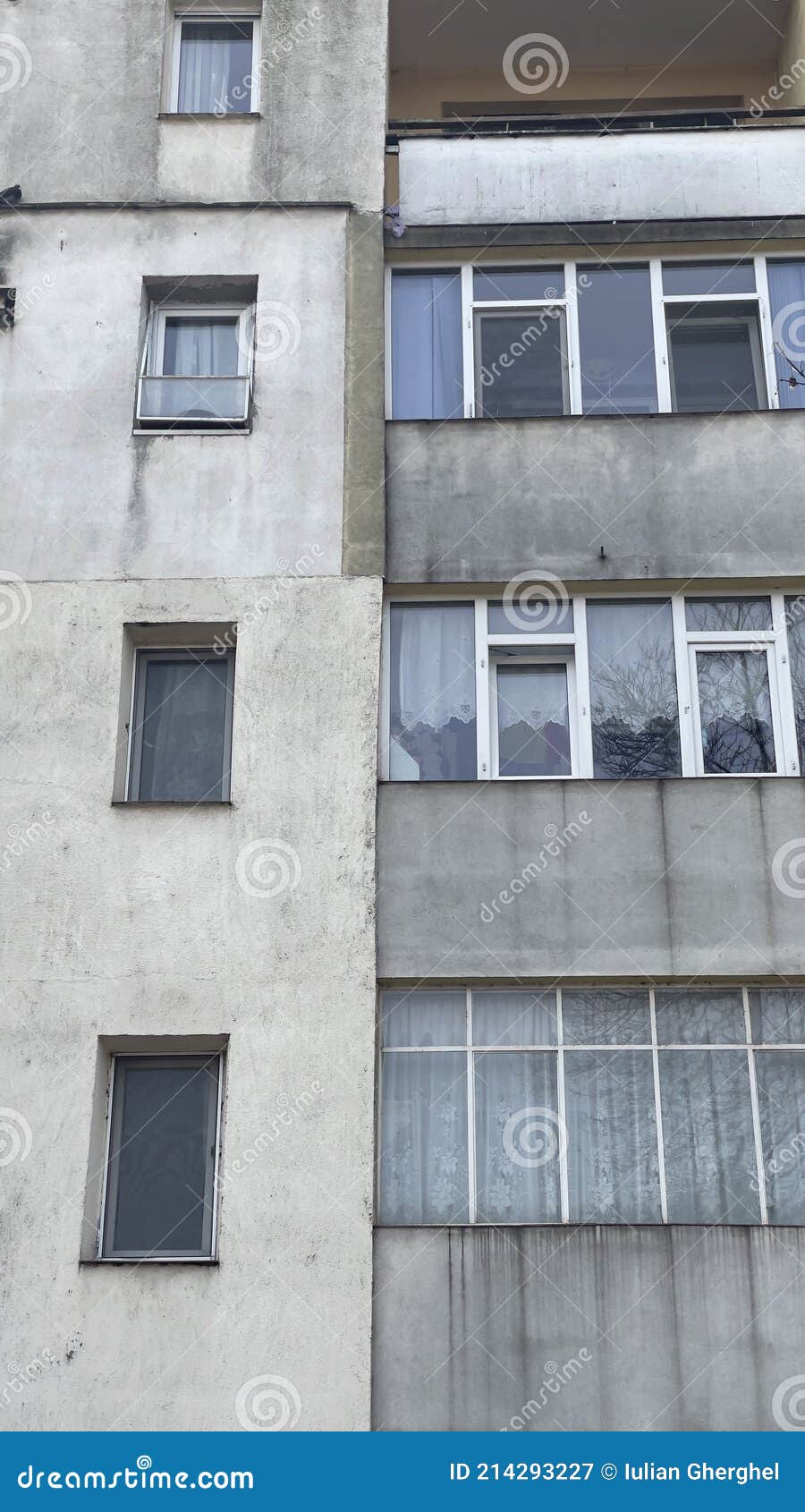 Eastern Block - Modern Apartment Complex - Romania Stock Image - Image ...