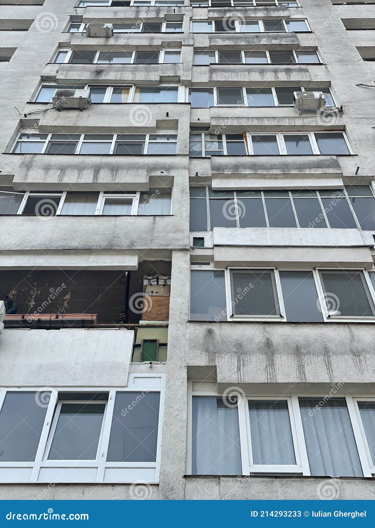 Eastern Block - Modern Apartment Complex - Romania Stock Image - Image ...